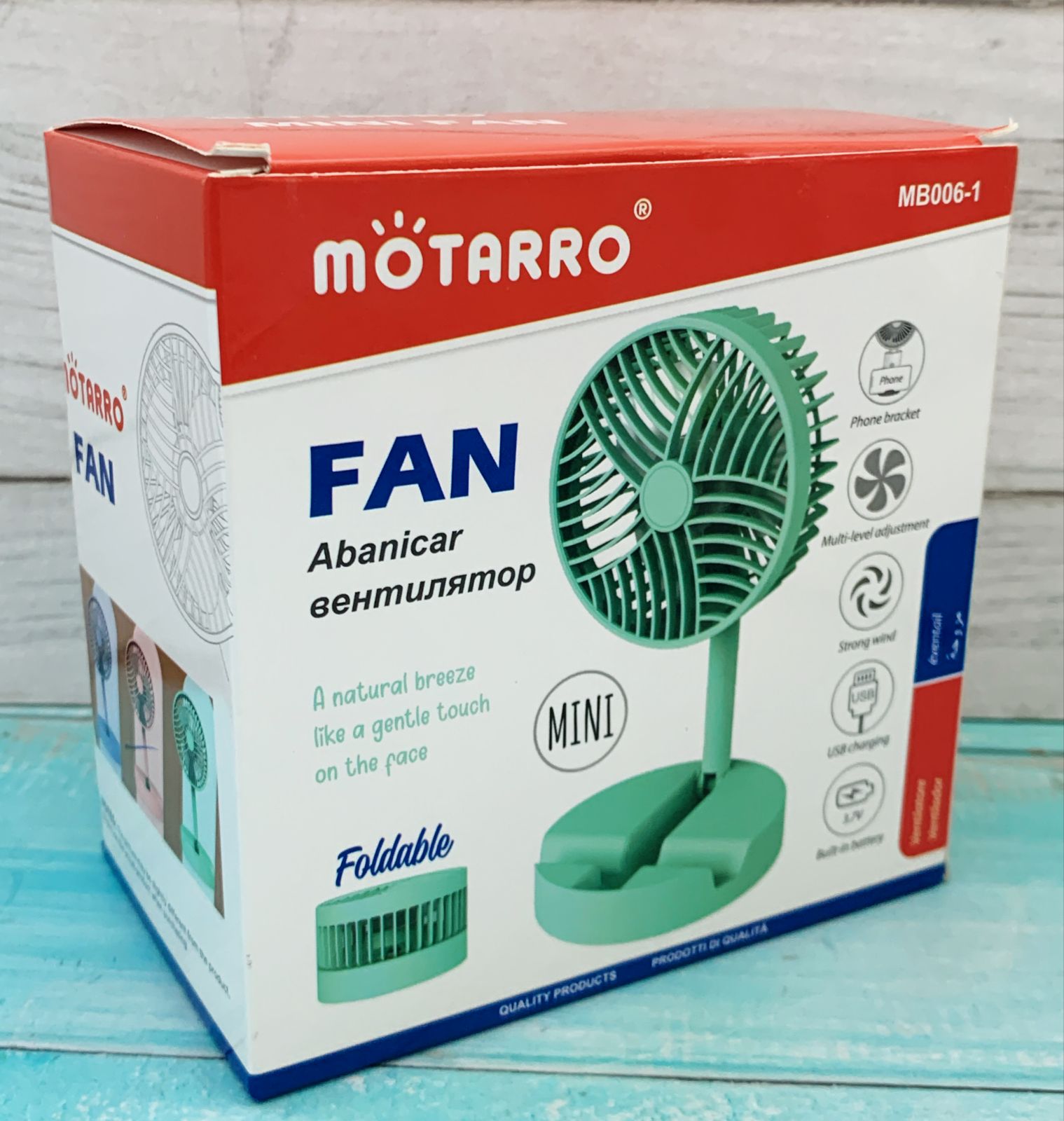 Mini Ventilador Electrico Motarro