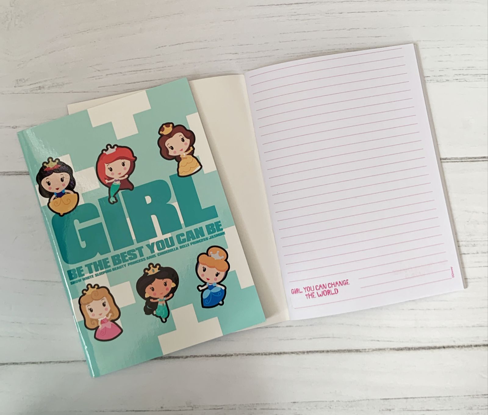 Set De Mini Libreta Lineas Princesas Proarte