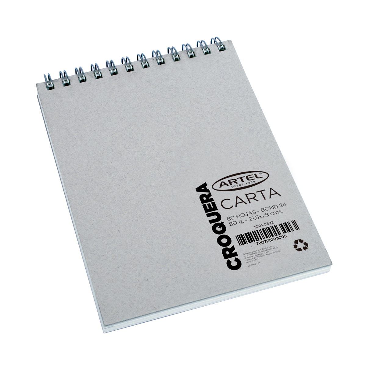 Carpeta Con Acoclip Oficio - Artel