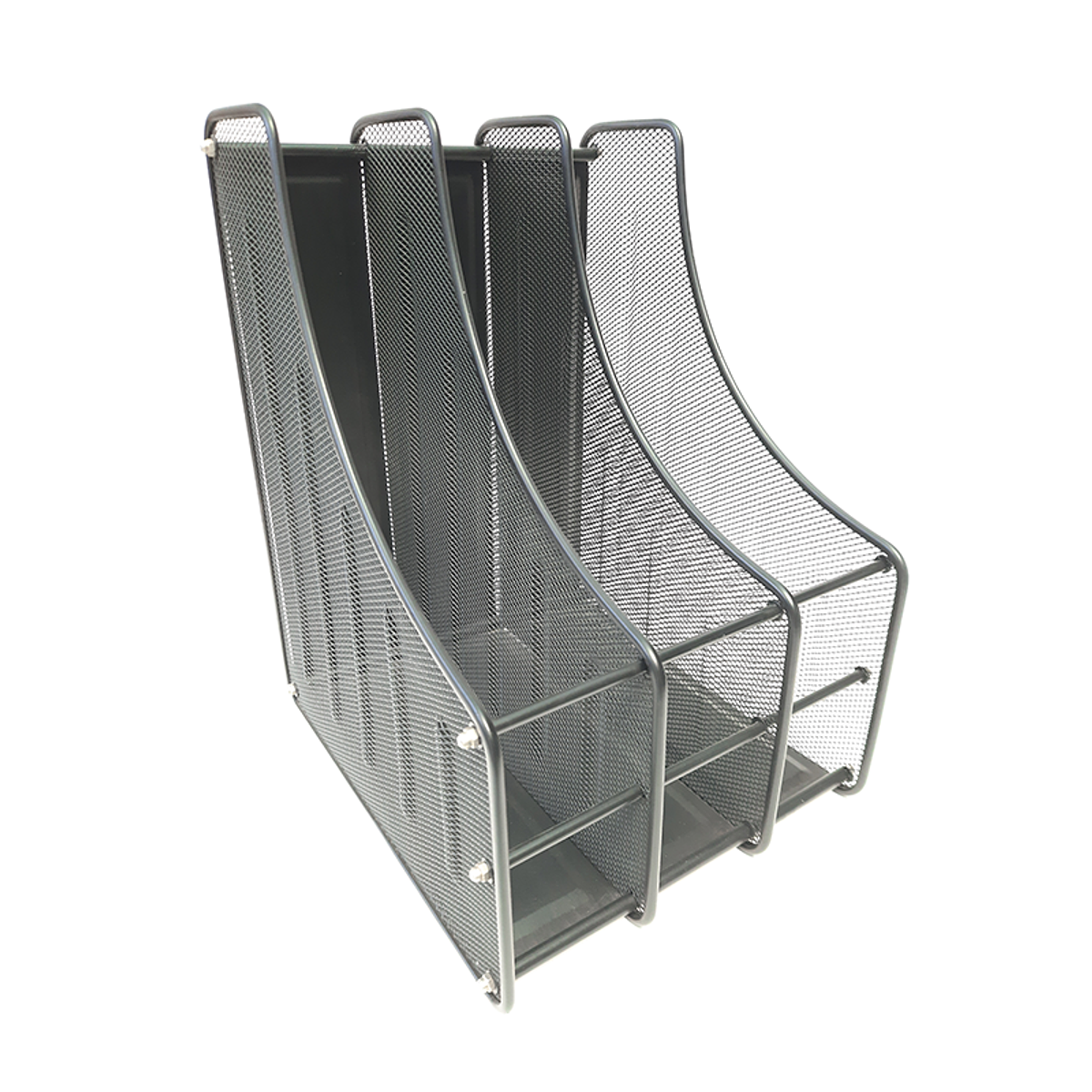 Revistero Metálico 3 Niveles 24x28x35cm Hand