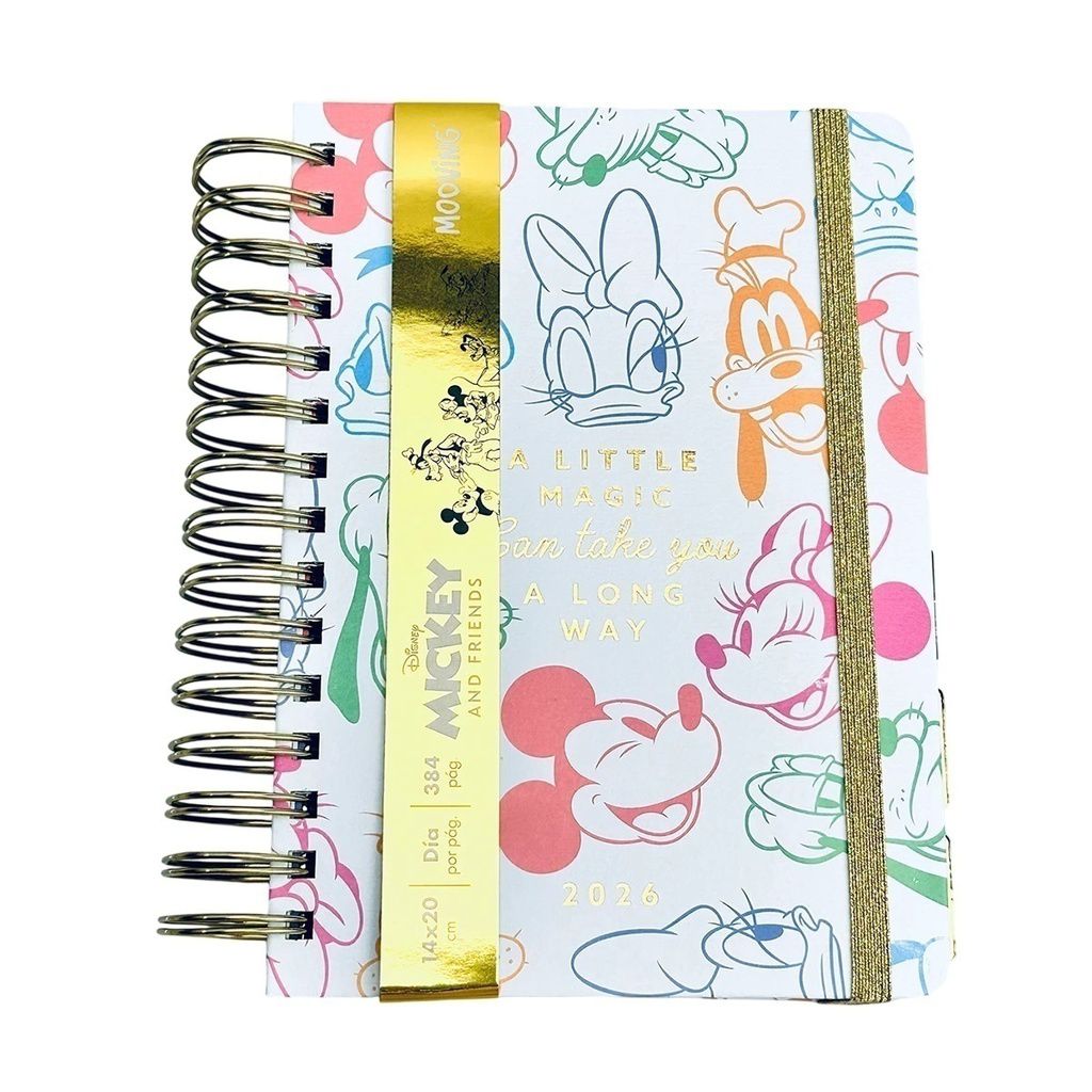 Agenda Mickey & Friends 2026