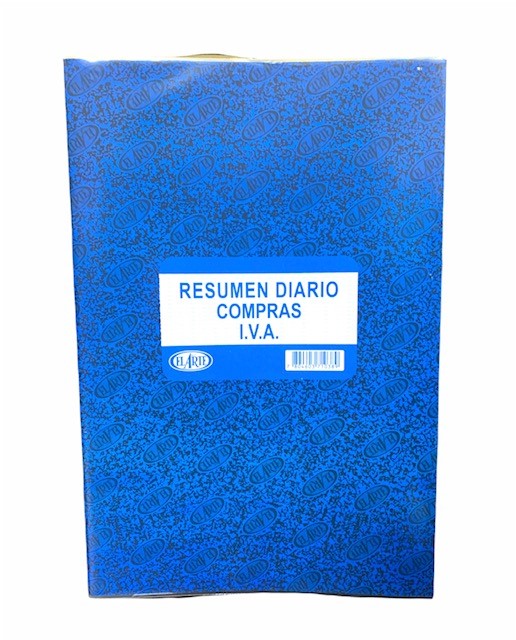 LIBRO COMPRA PLASTIFICADO 24HOJAS