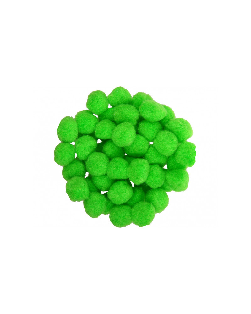 POMPONES UKRYL 25MM X 10 UNIDADES - DIFERENTES COLORES
