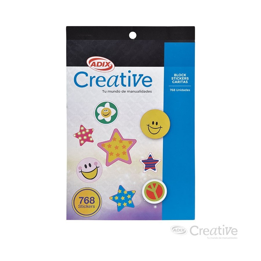 BLOCK STICKER CARITAS CREATIVE