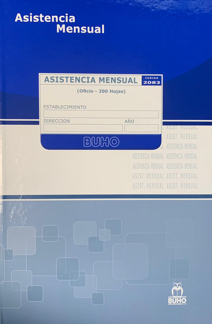 LIBRO ASISTENCIA ASISTENTES EDUCACION 200 HOJAS