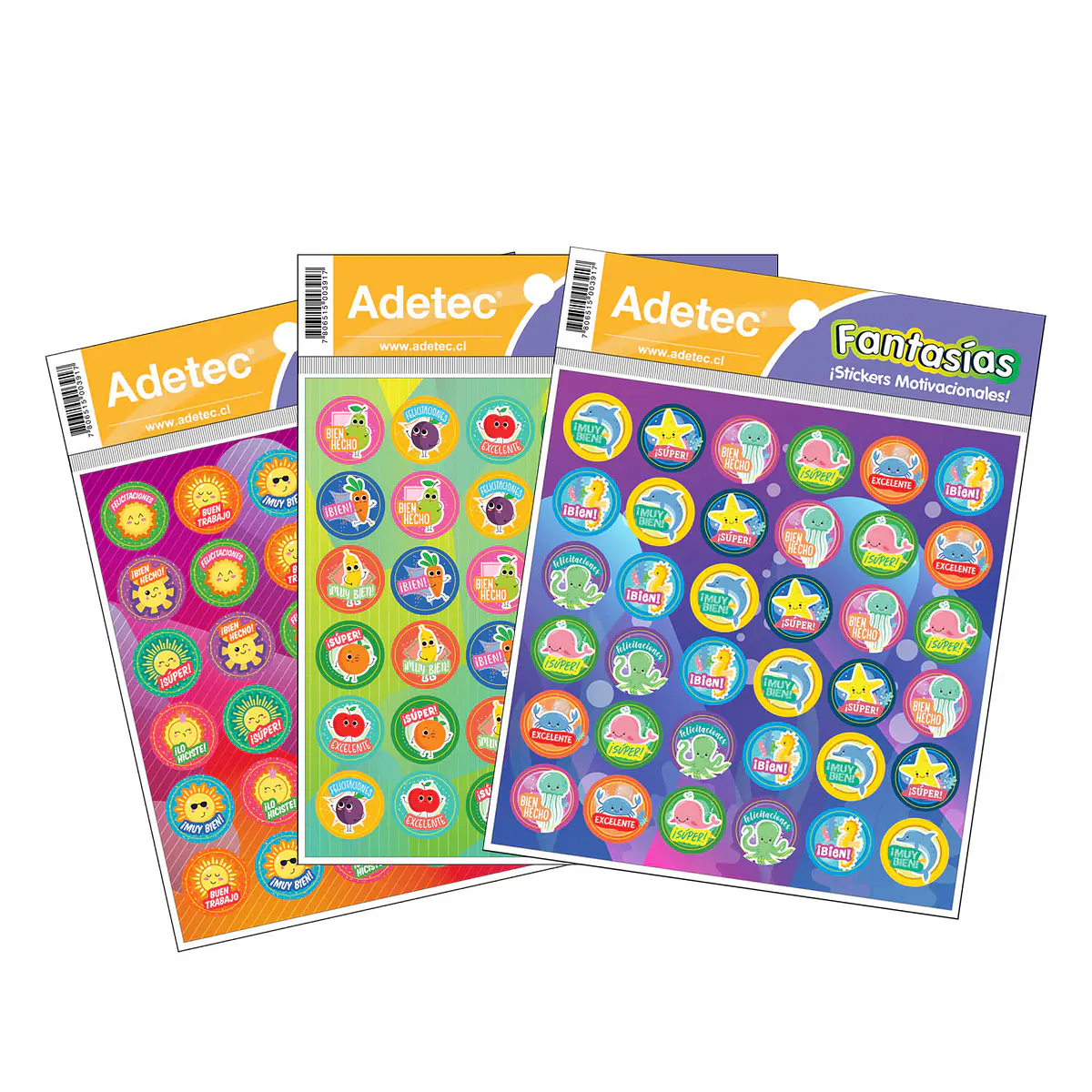 STICKERS CON INCENTIVO MOTIVACIONAL ESPAÑOL