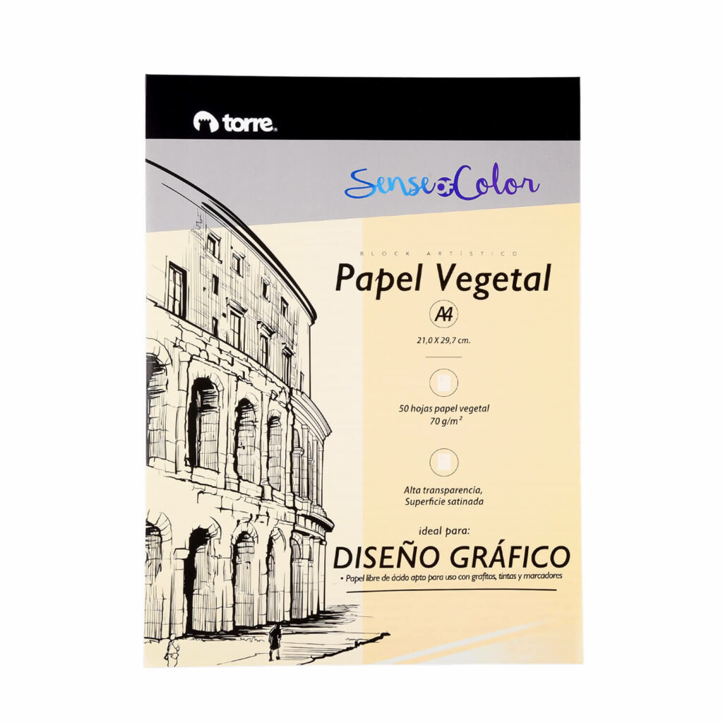 BLOCK ARTISTICO CALCO 50 HOJAS. TORRE