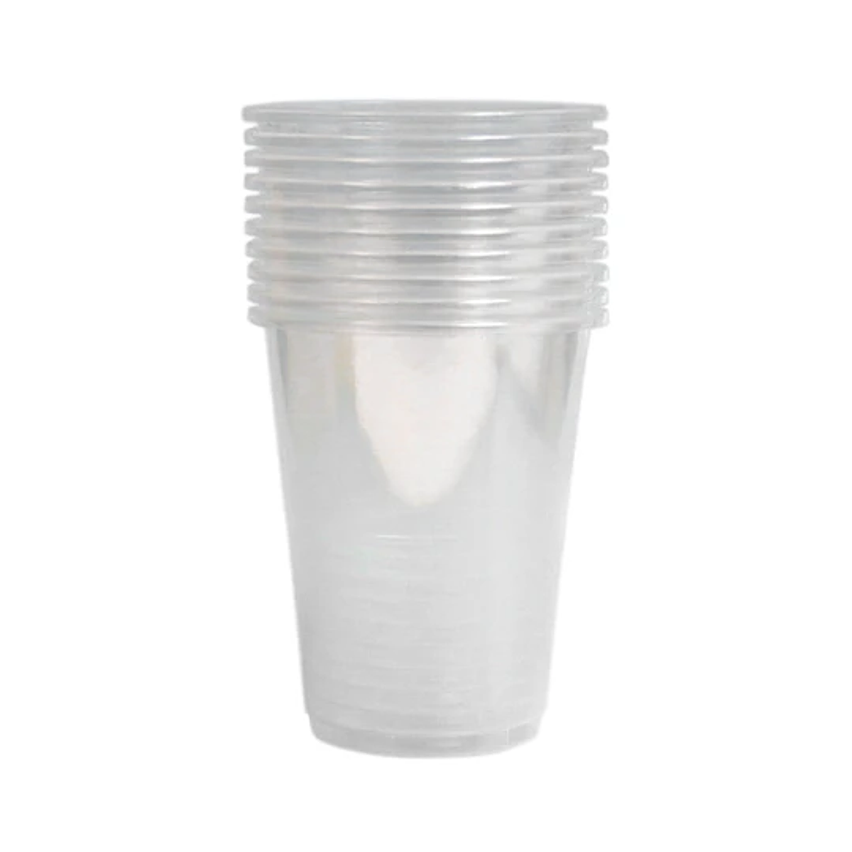 VASO PLASTICO TRANSPARENTE 500 CC.