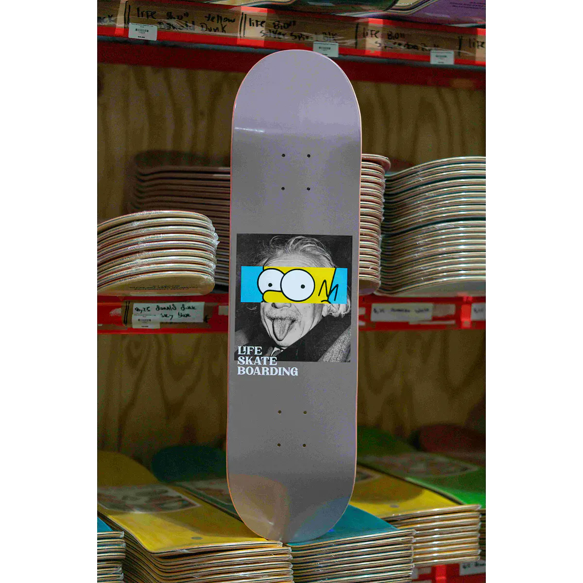 Tabla Life Homero grey 8.375 + Lija Blank
