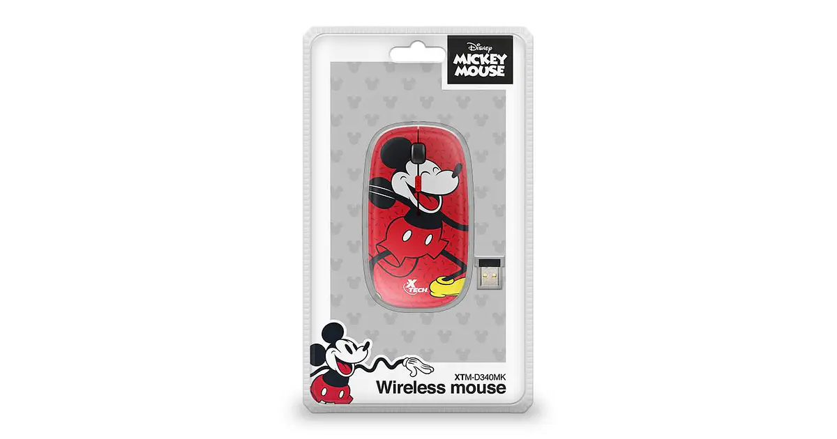 MOUSE INALAMBRICO XTECH MICKEY MOUSE