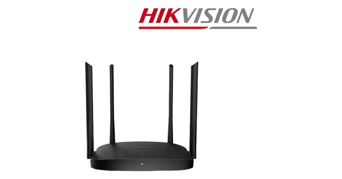 Hikvision Ds-3wr12c Router Wifi Ac1200 Dual Band 4 Puertos