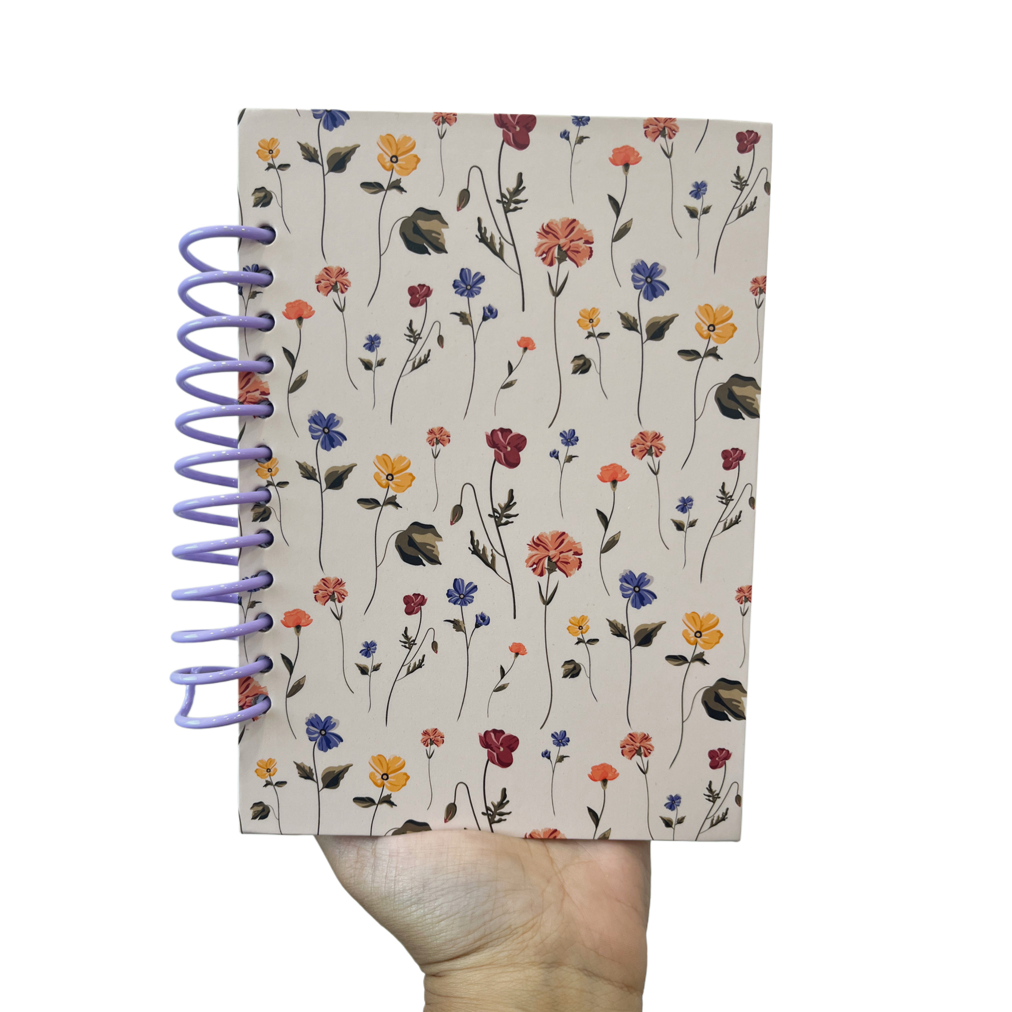 Cuaderno Flores Vintage