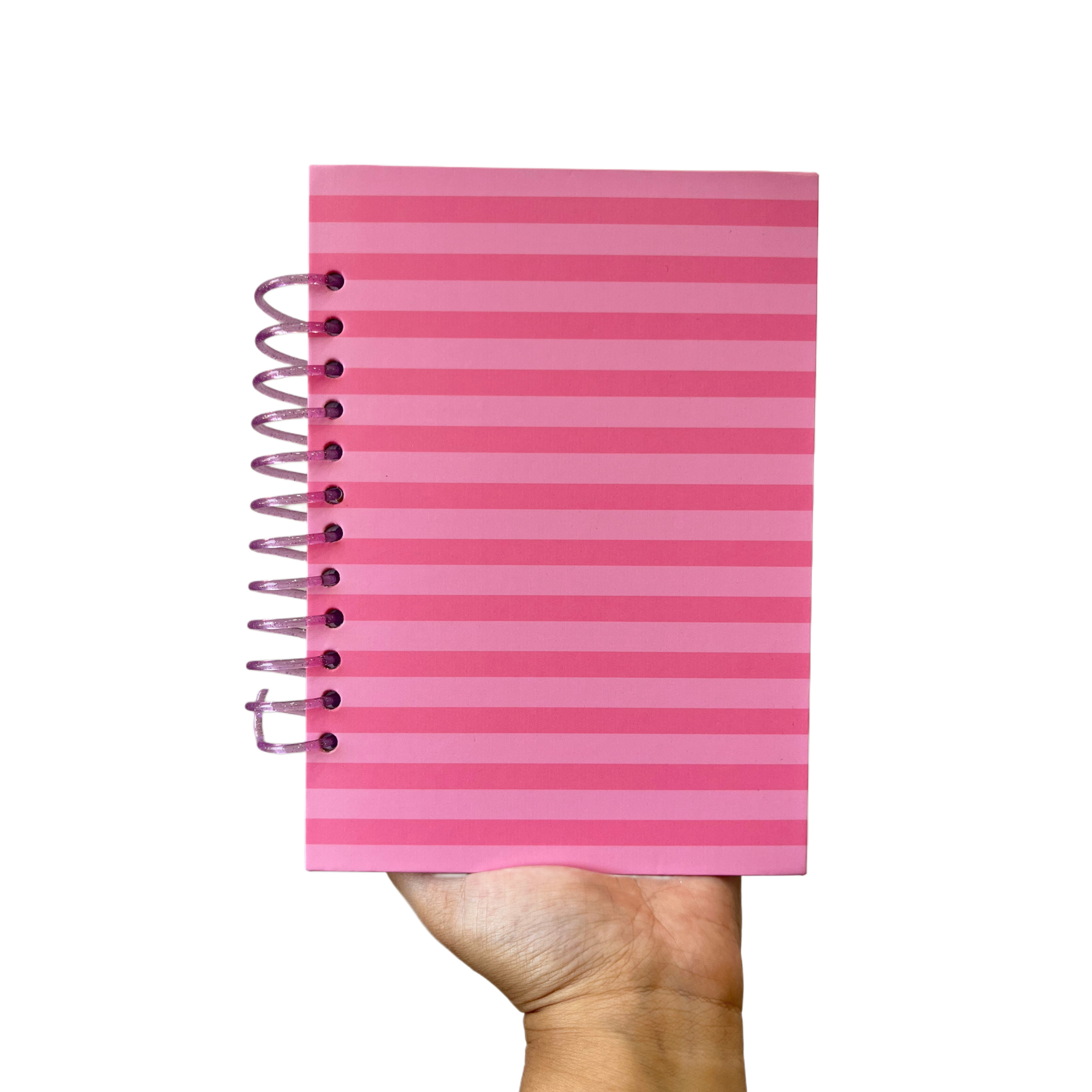 Cuaderno Líneas Rosadas