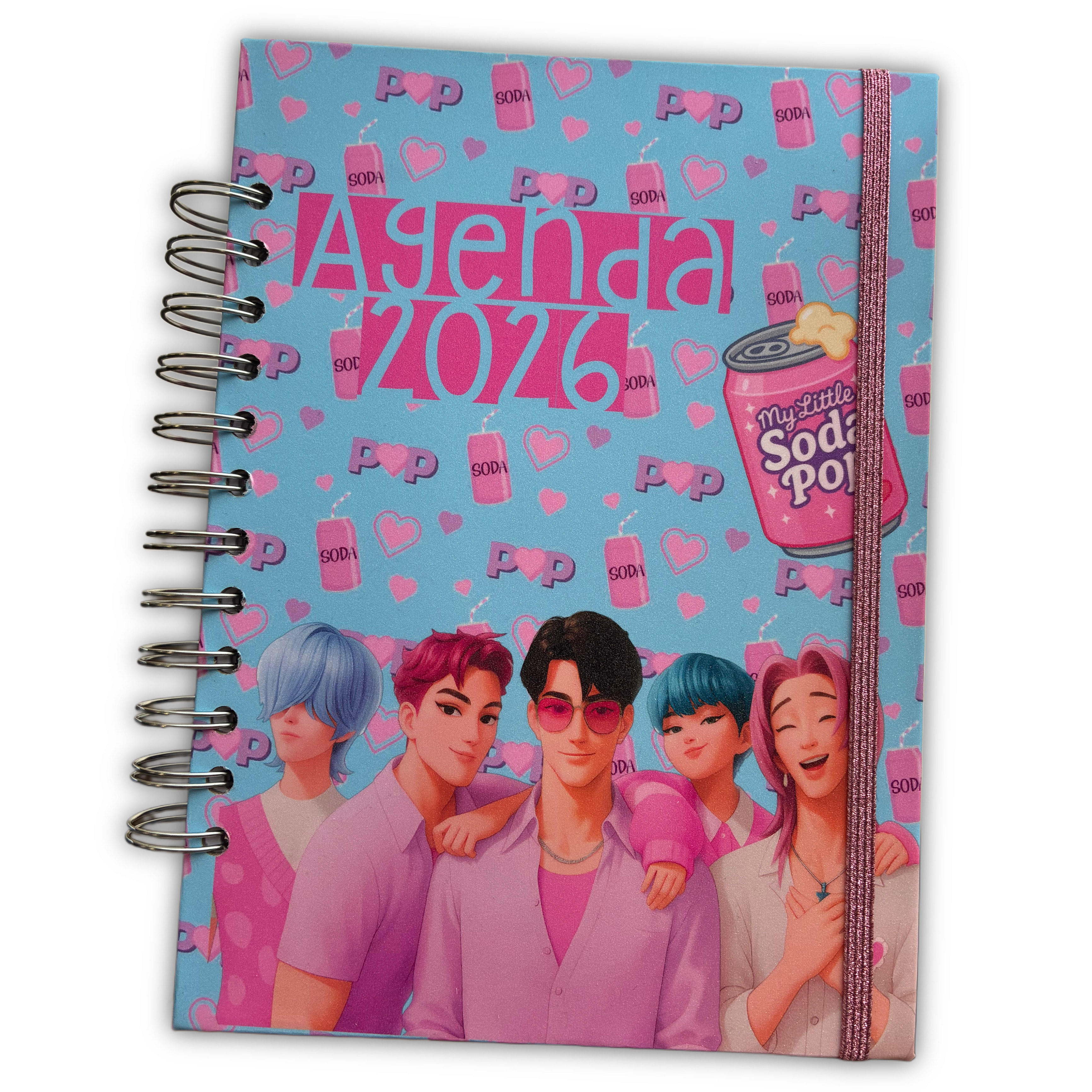 Agenda 2026 Las Guerreras K-Pop Glitter