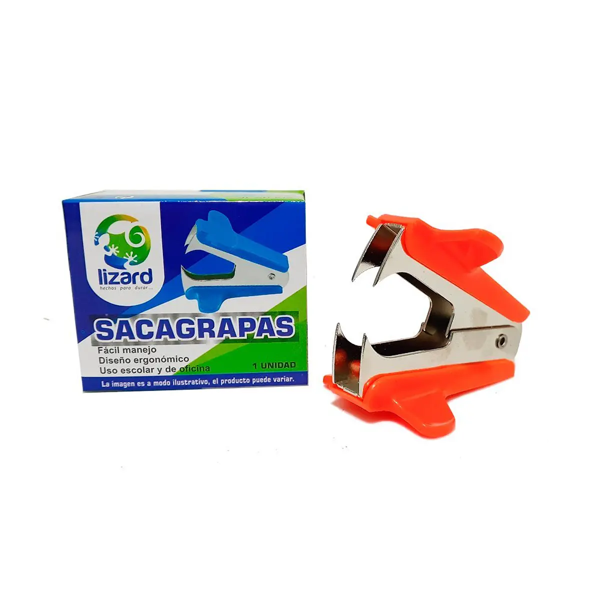 Saca Ganchos Sencillo Metalico / Mango Plastico Unidad*