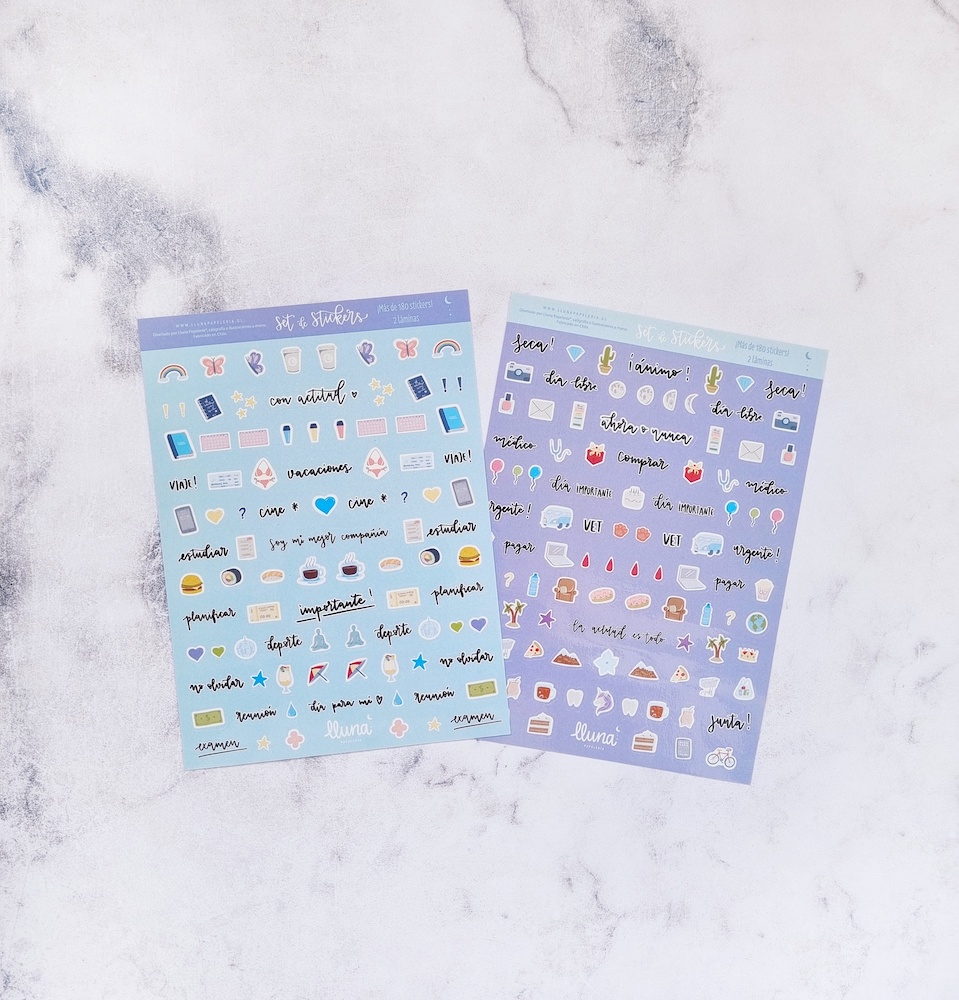 Set de Stickers Color