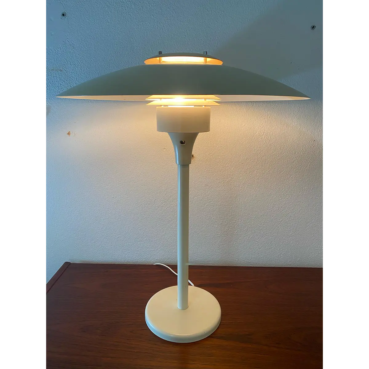 Mid-century Space desk lamp by Jeka, Denmark 1970
