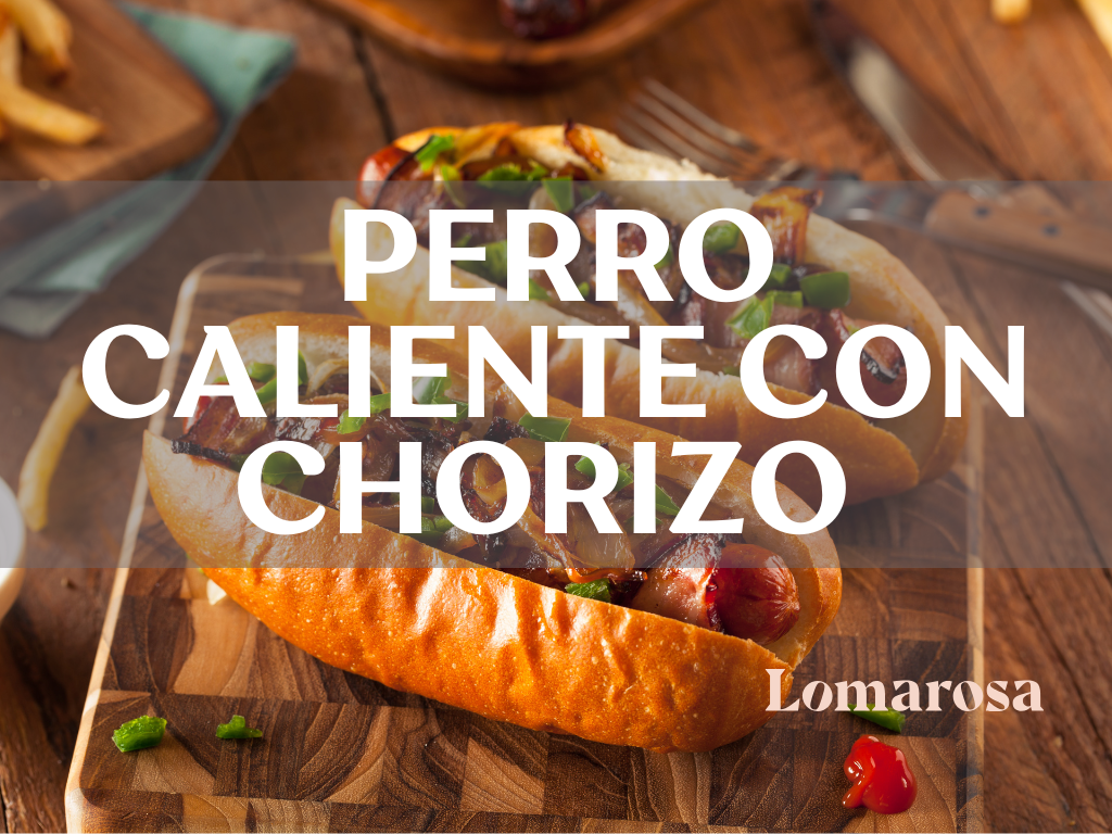 Perro Caliente con Chorizo