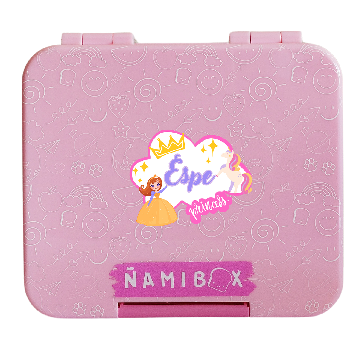 PREVENTA Ñamibox Tritán Mini Rosa Claro+ Set de Pinchos de