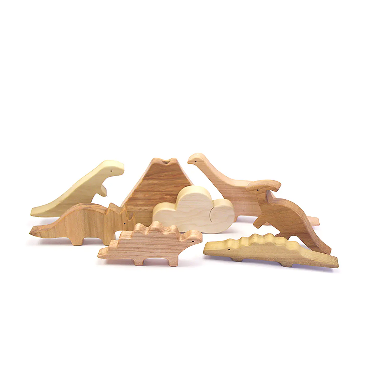 Set Dinosaurios - LOPA Juguetes de Madera