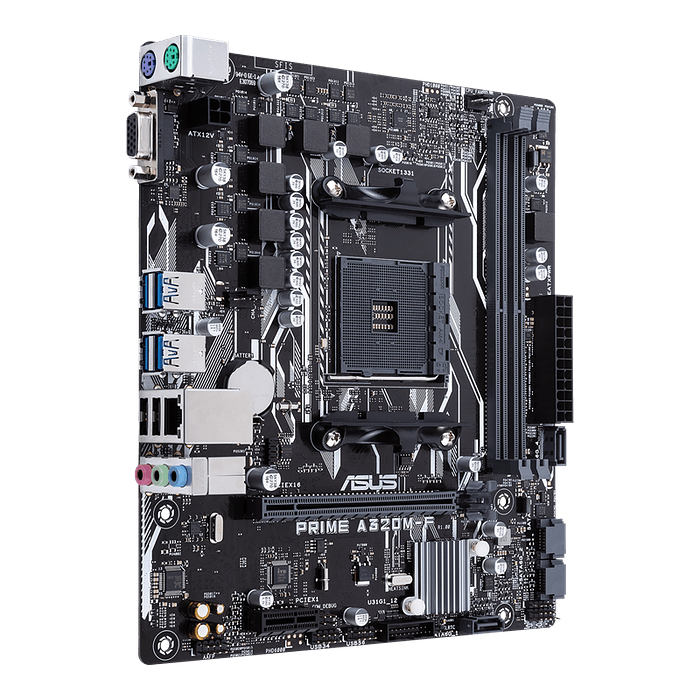 Compra Placa Madre Asus Prime A320M-F - AM4, DDR4, USB 3.1