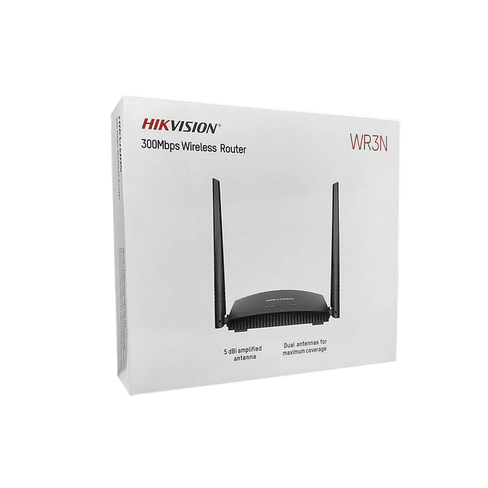 Router WIFI 300 MBPS DS-3WR3N/2 ANTENAS/5BI HIKVISION