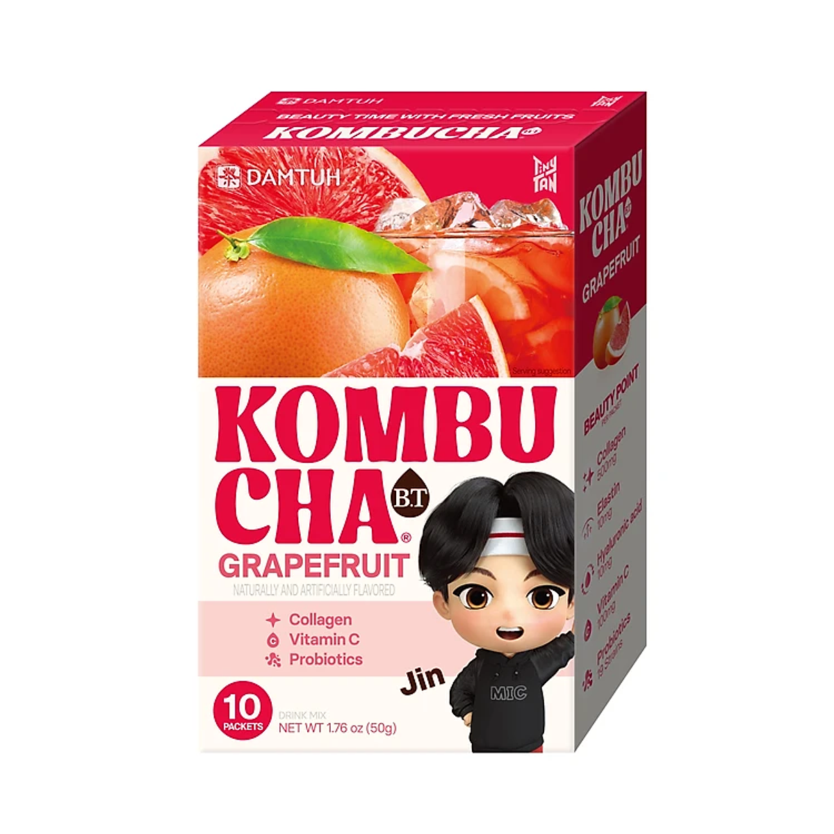 BTS Kombucha pomelo