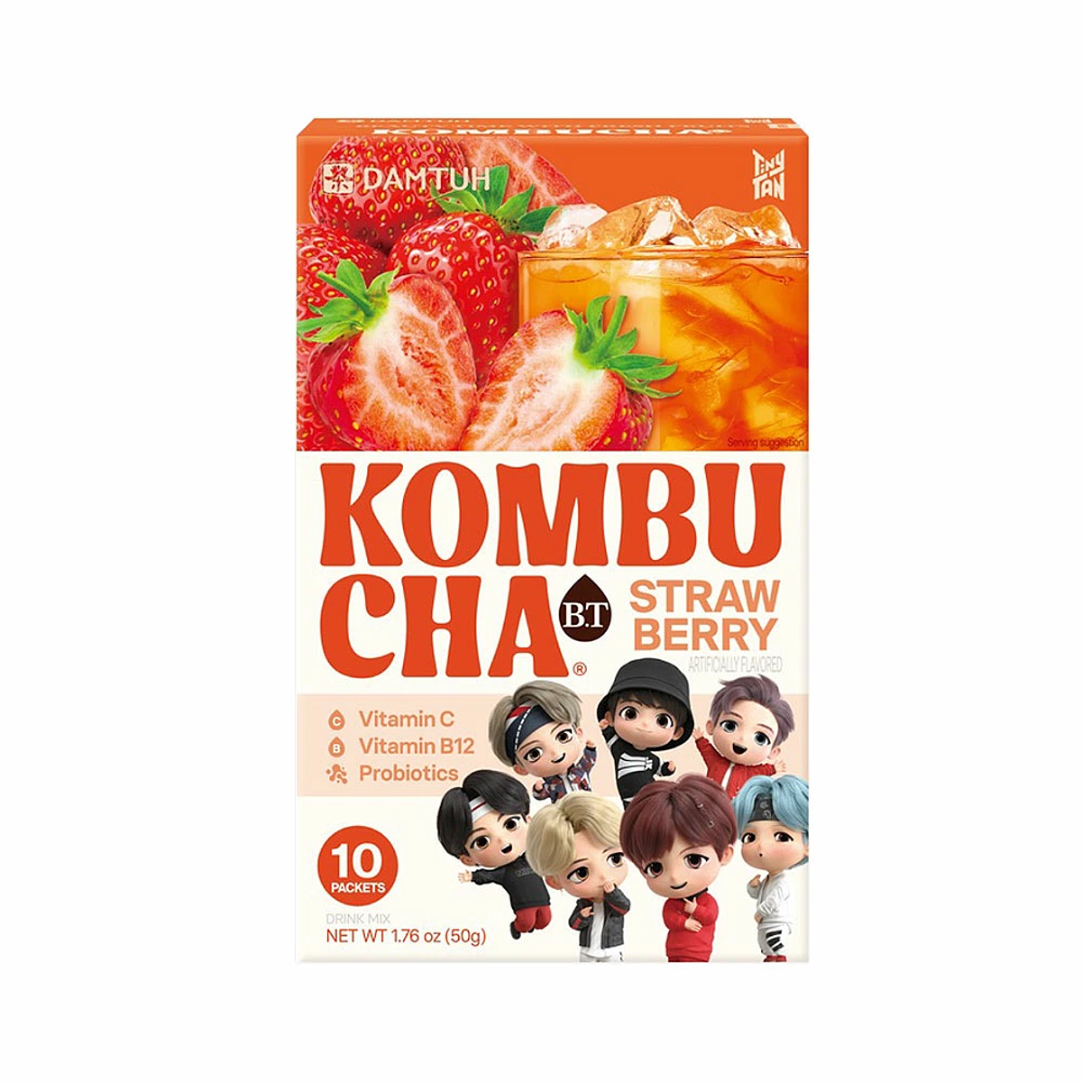 BTS Kombucha frutilla