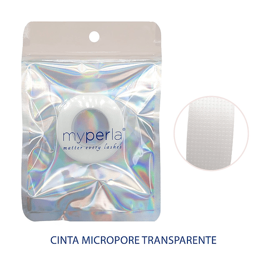 Cinta Micropore Transparente MyPerla