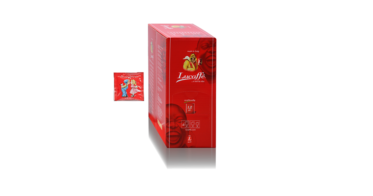 Cafe Lucaffe Piccolo e Dolce, 150 Pods Tipo E.S.E.