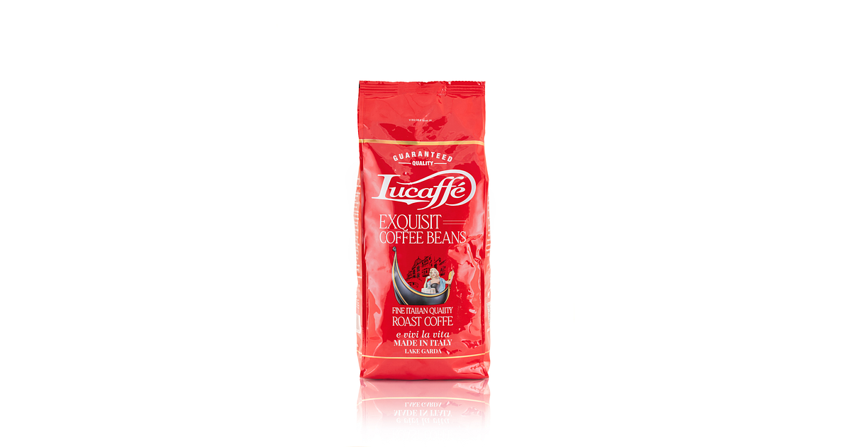 Exquisit café en grano 1 kilo Lucaffe Chile