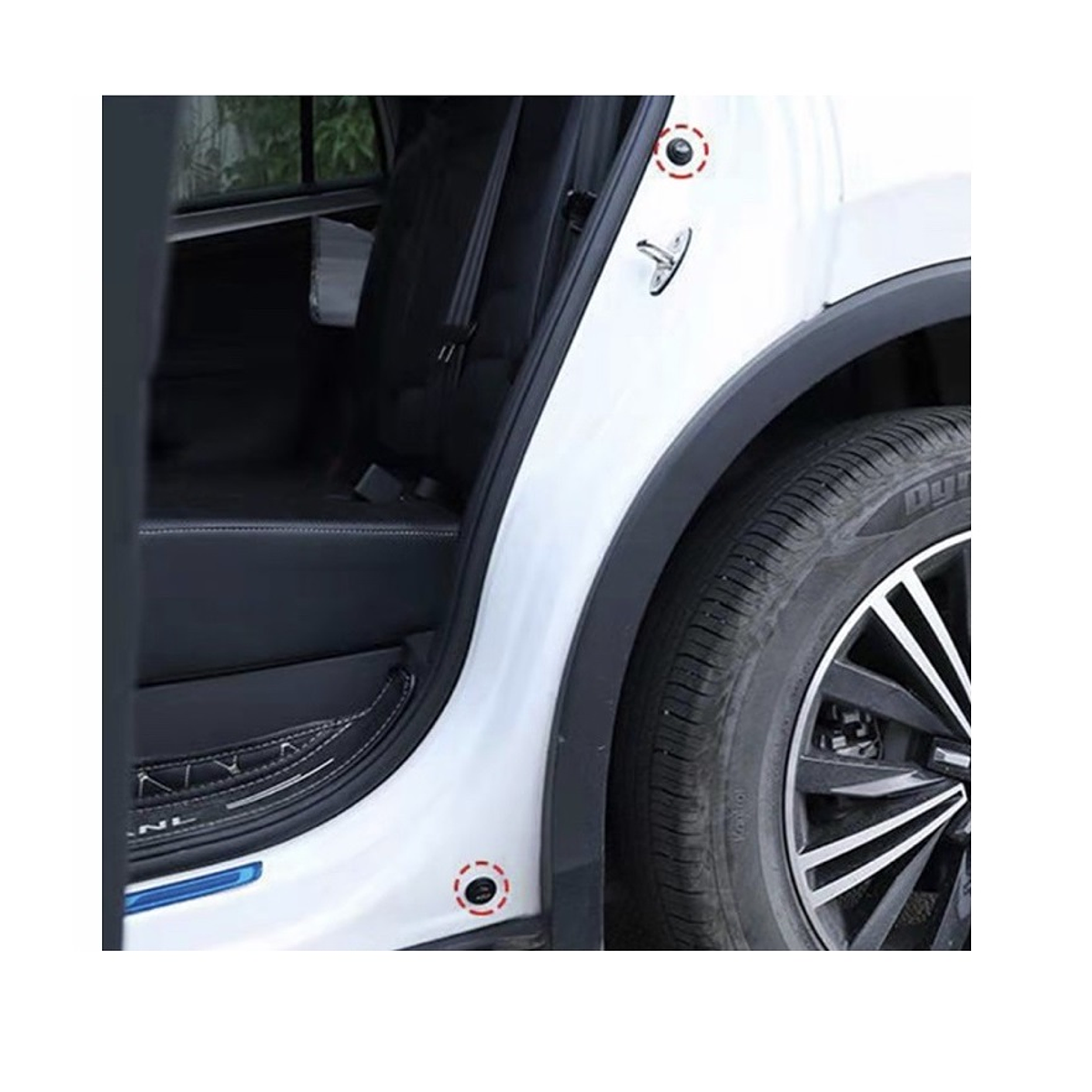 Protector antigolpes para puertas de autos