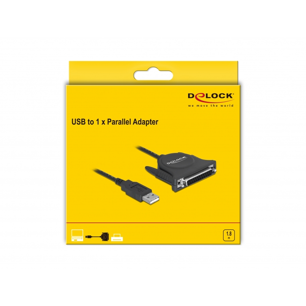 Adaptador DELOCK USB - DB25