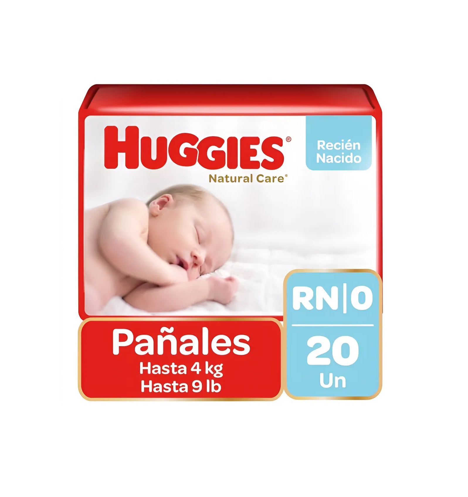 Huggies Natural Care Talla RN 20 Uni.