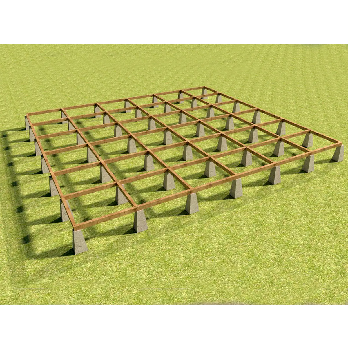 Bodega Modular doble de 6x6 Mts.