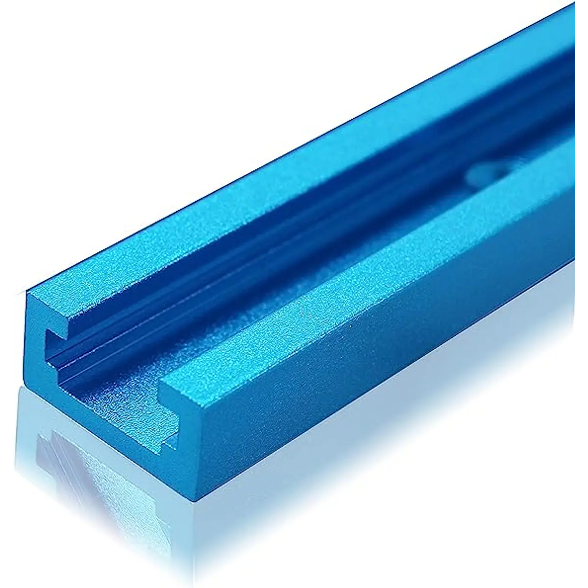 Riel T-track Aluminio (T-19) 1 mt