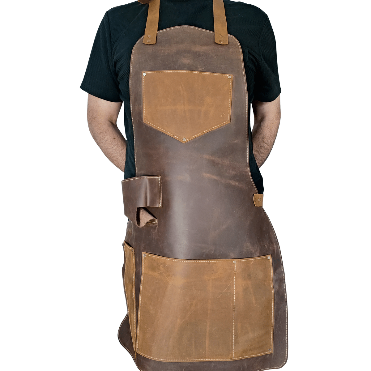 Pechera cuero un color