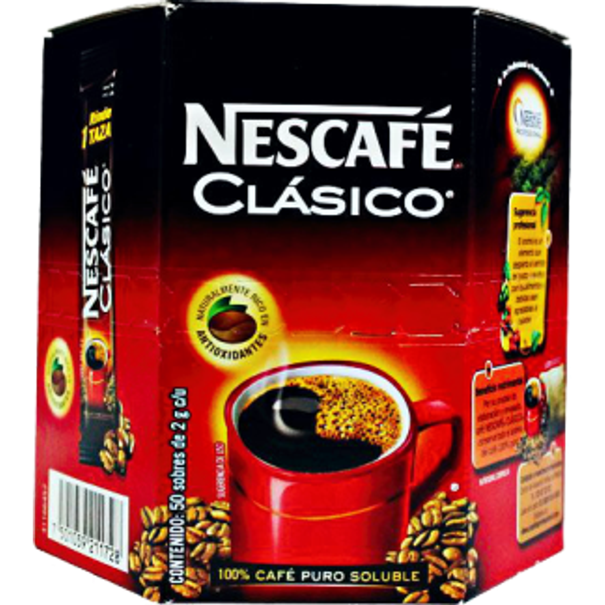 Café Nescafé Stick clásico 50 sobres. | Mafer Computación