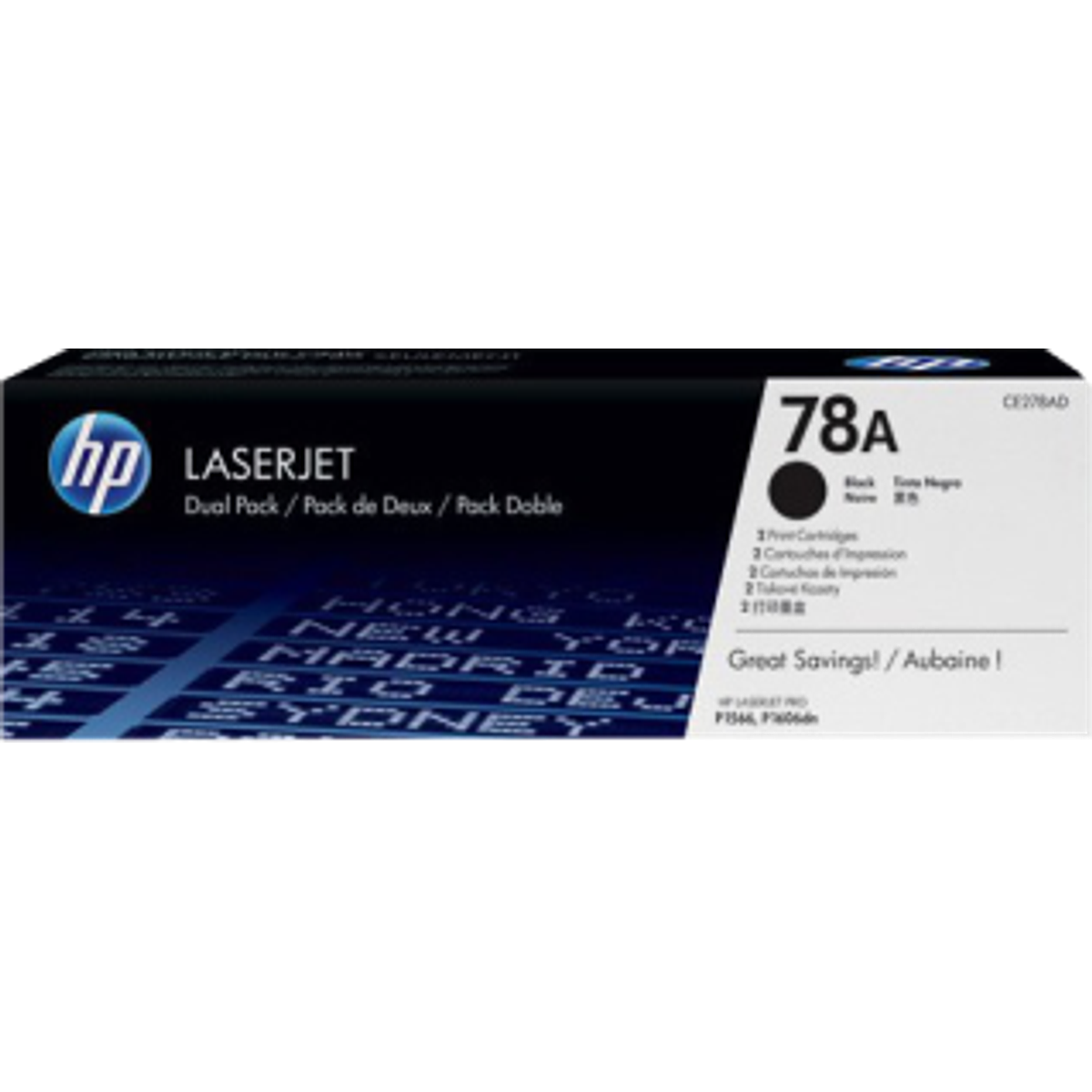 Hp LaserJet p1566-/p1606 black dual pack