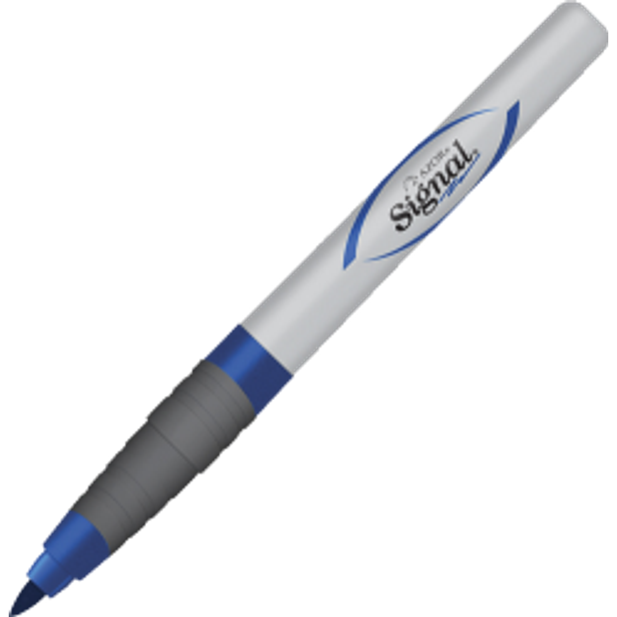 Marcador tinta permanente azul, 1 pza azor marcador signa...