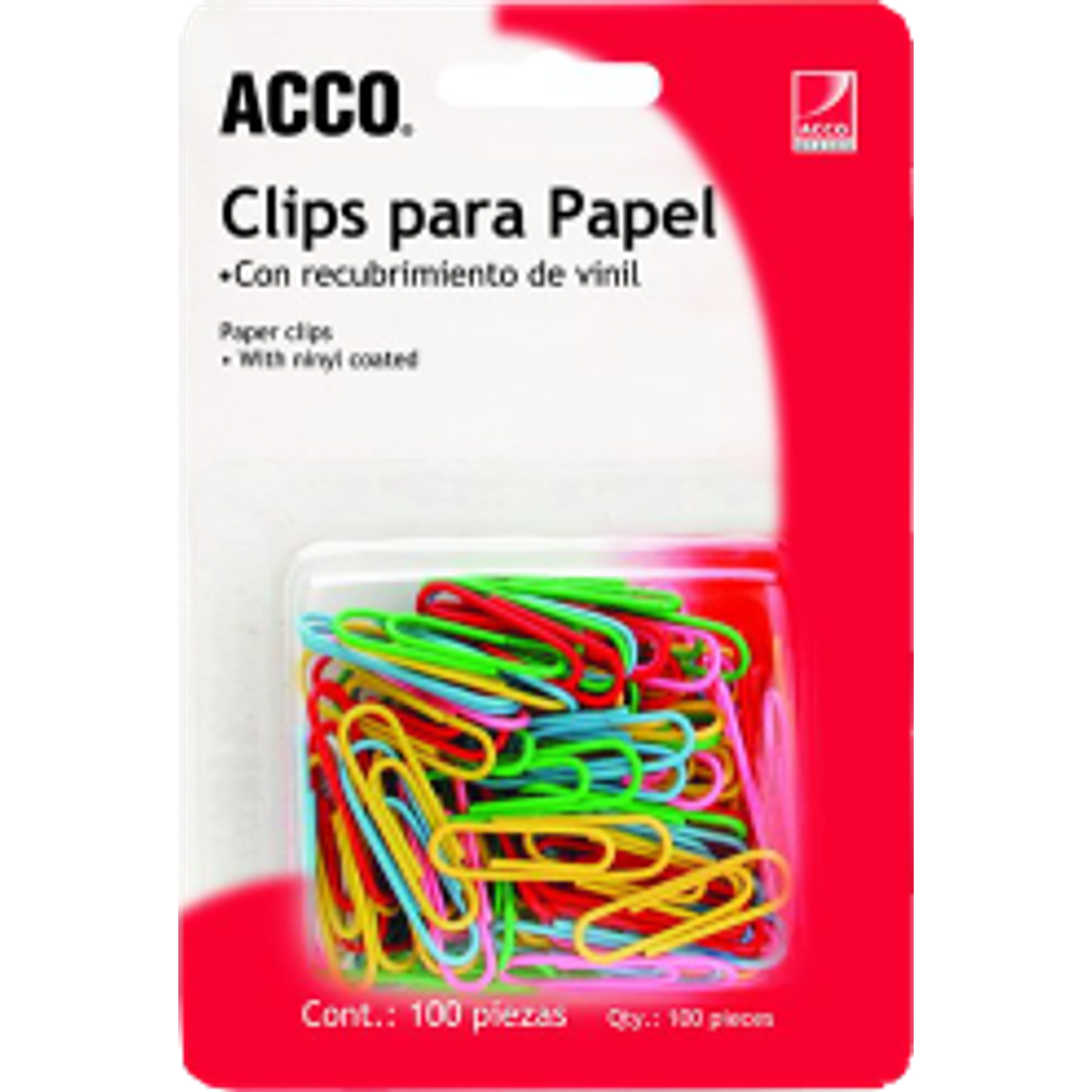 Clip de colores acco