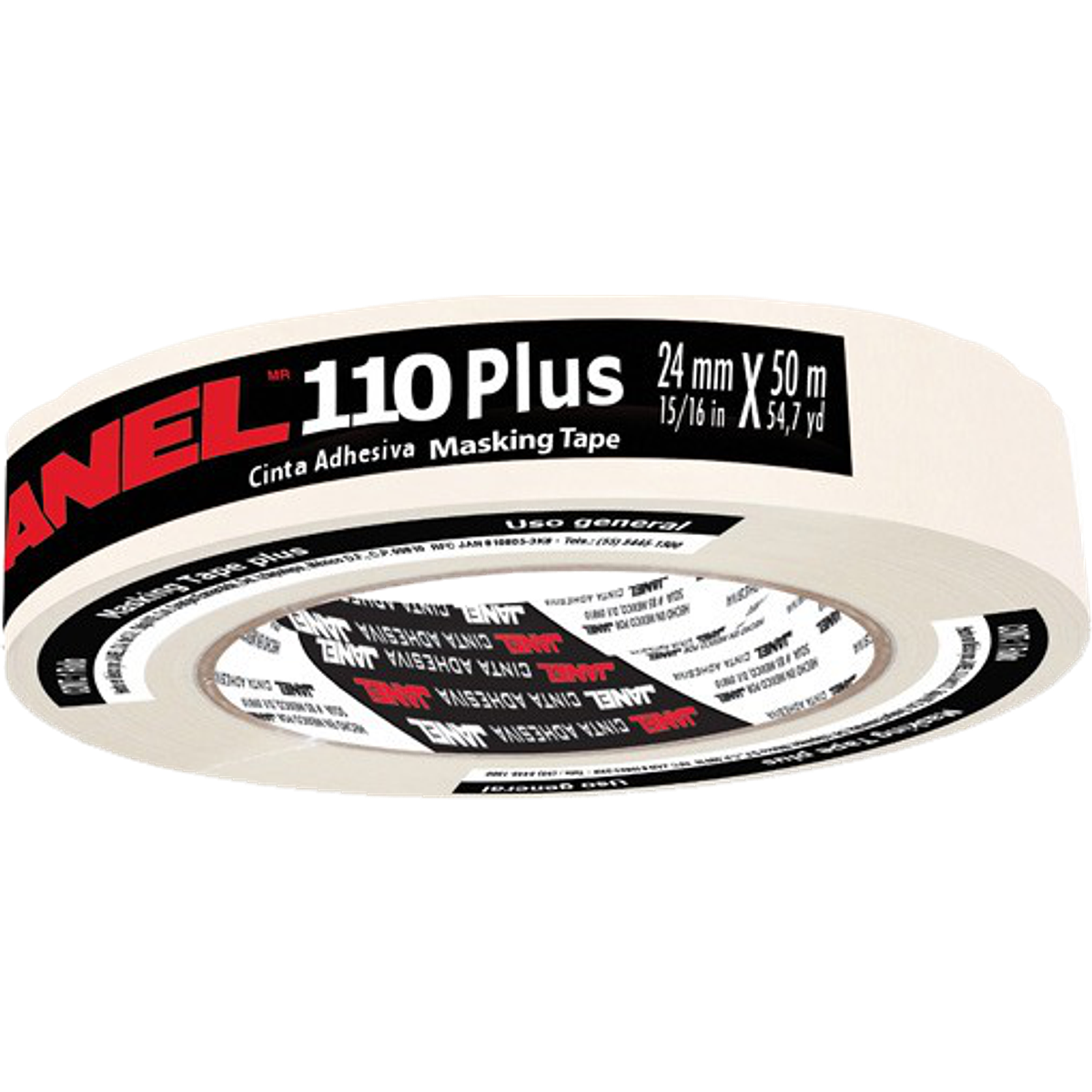 Cinta masking tape janel modelo 110 de 24mm. X 50mts. (24...