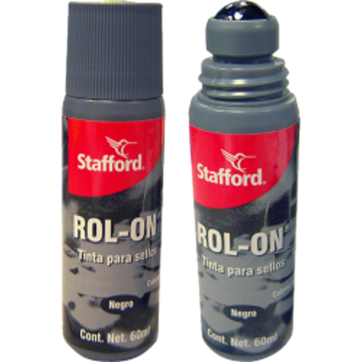 Tinta para sello color negro 1 pza stafford 60ml.