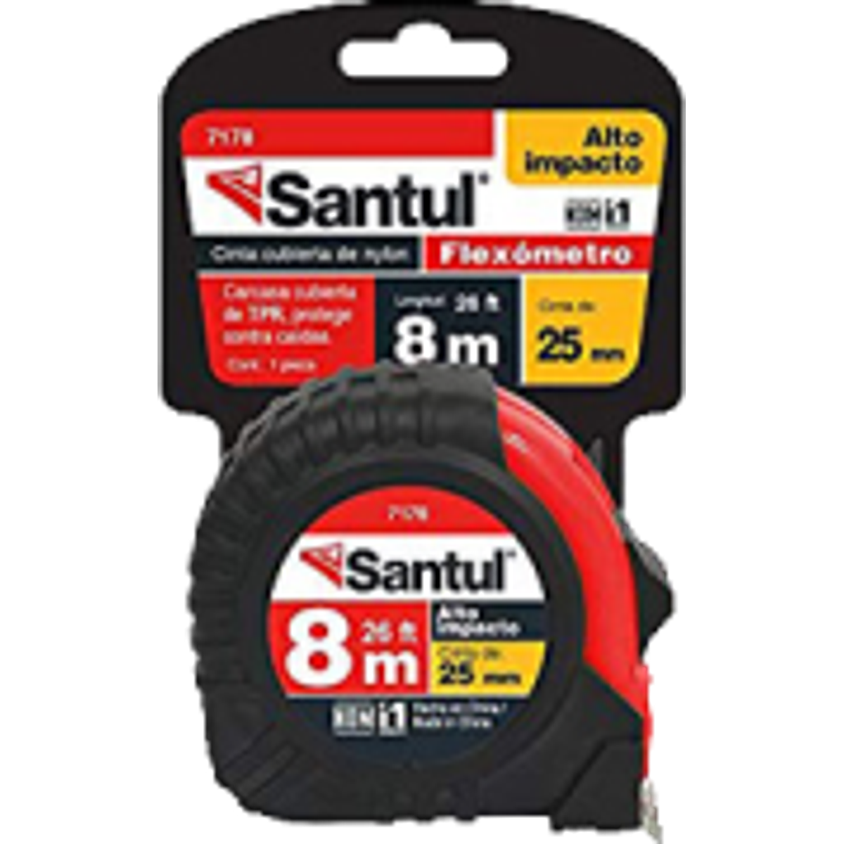 Flexómetro de 8 metros