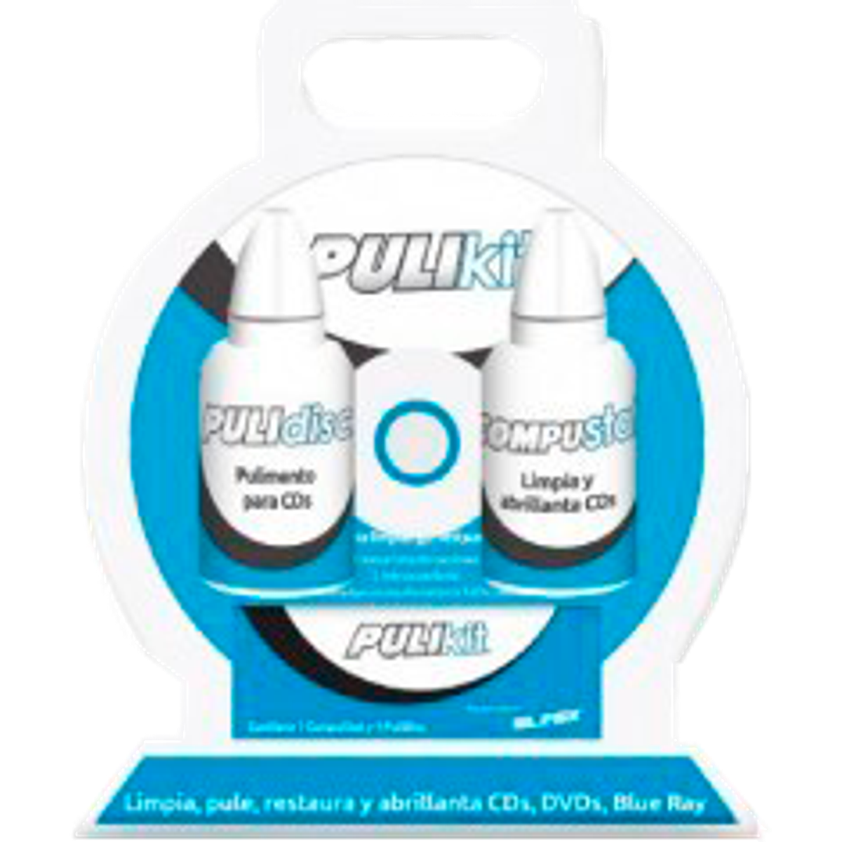 Kit para la limpieza y pulimento de CDs