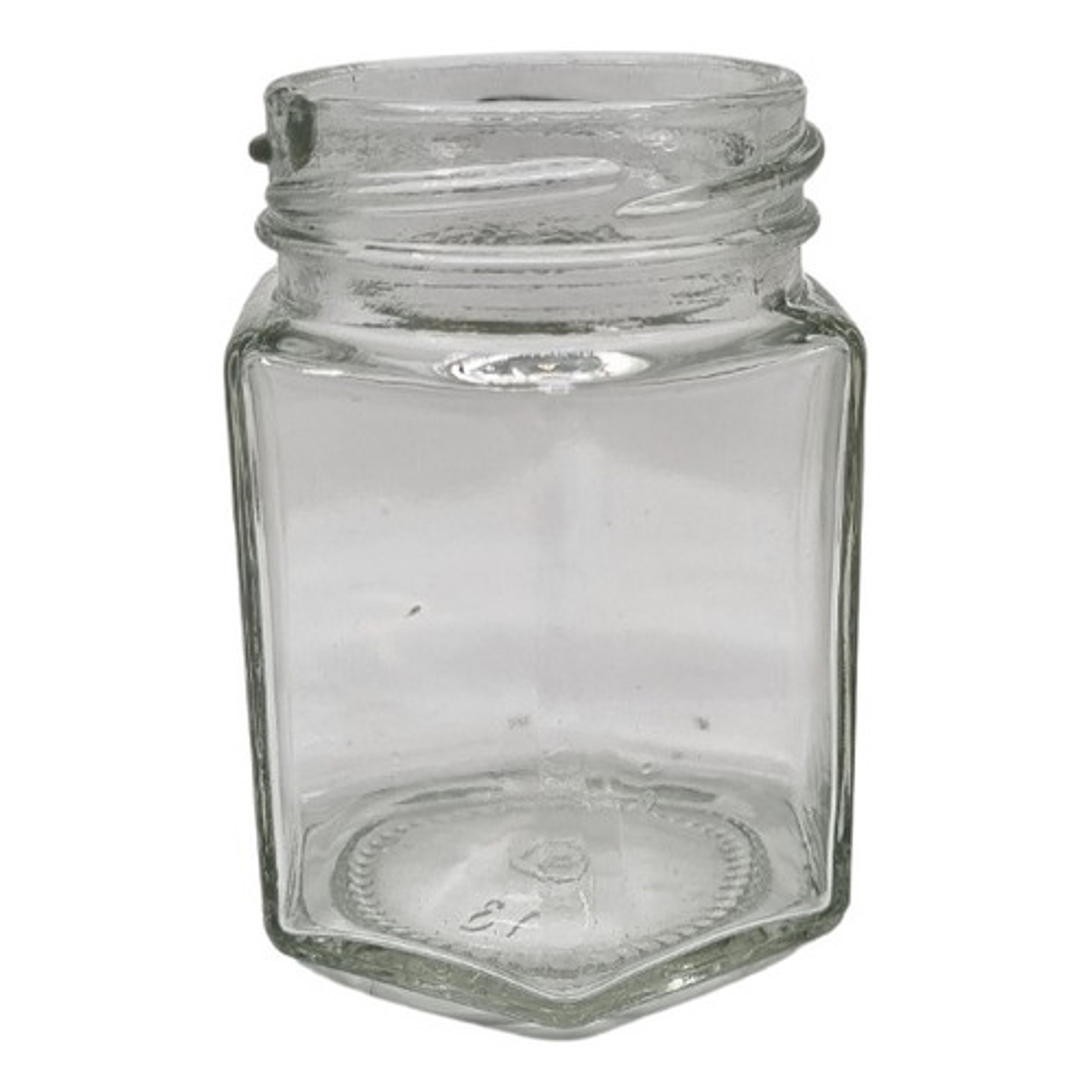 Frasco Conservero Hexagonal 85cc / Ml Pack 25 Unidades | Magenta Glass