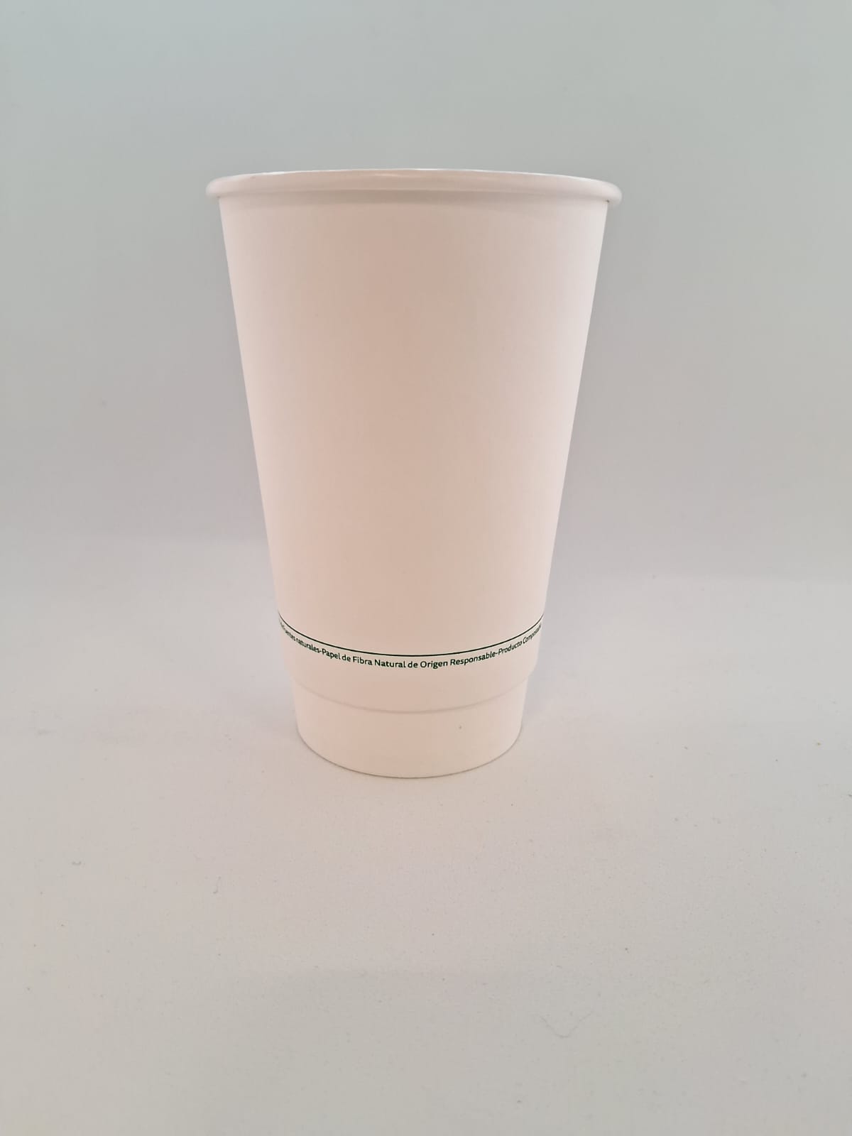 Vaso Doble Pared Pla 8 onzas Caja x 500 Unid