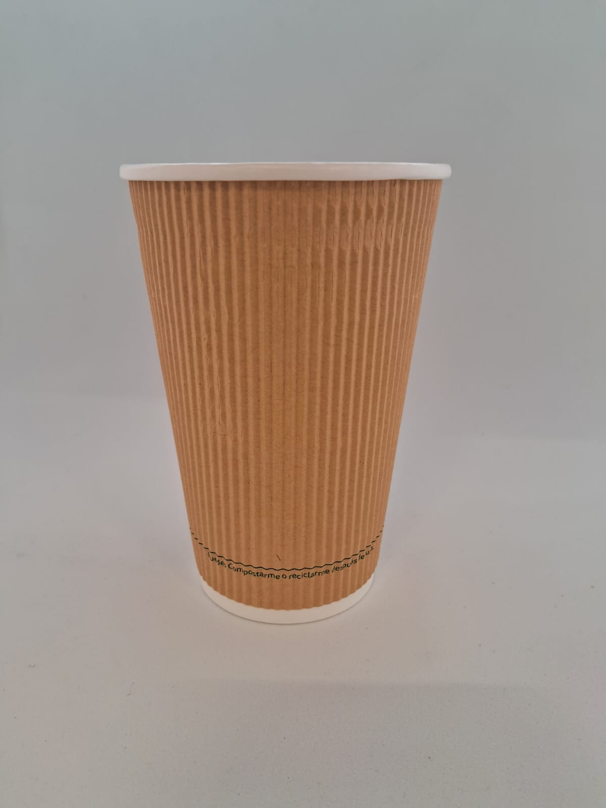 Vaso Ripple Wared Base 8 onzas Caja x 500 Unid