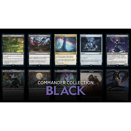 Commander Collection Black