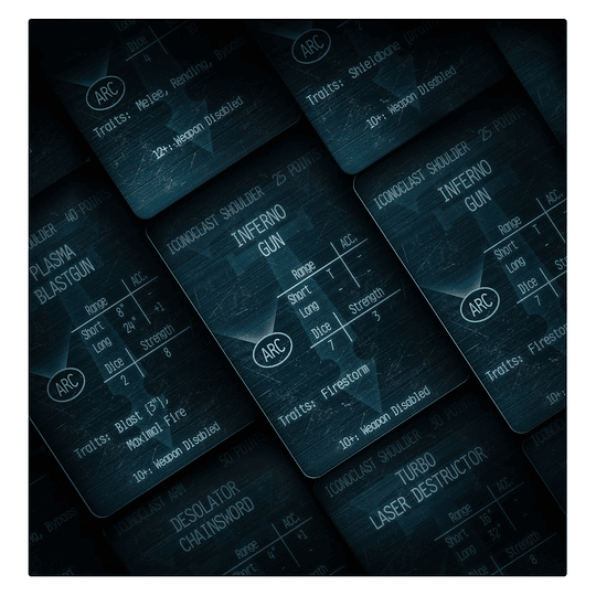 Warmaster Iconoclast Heavy Battle Titan